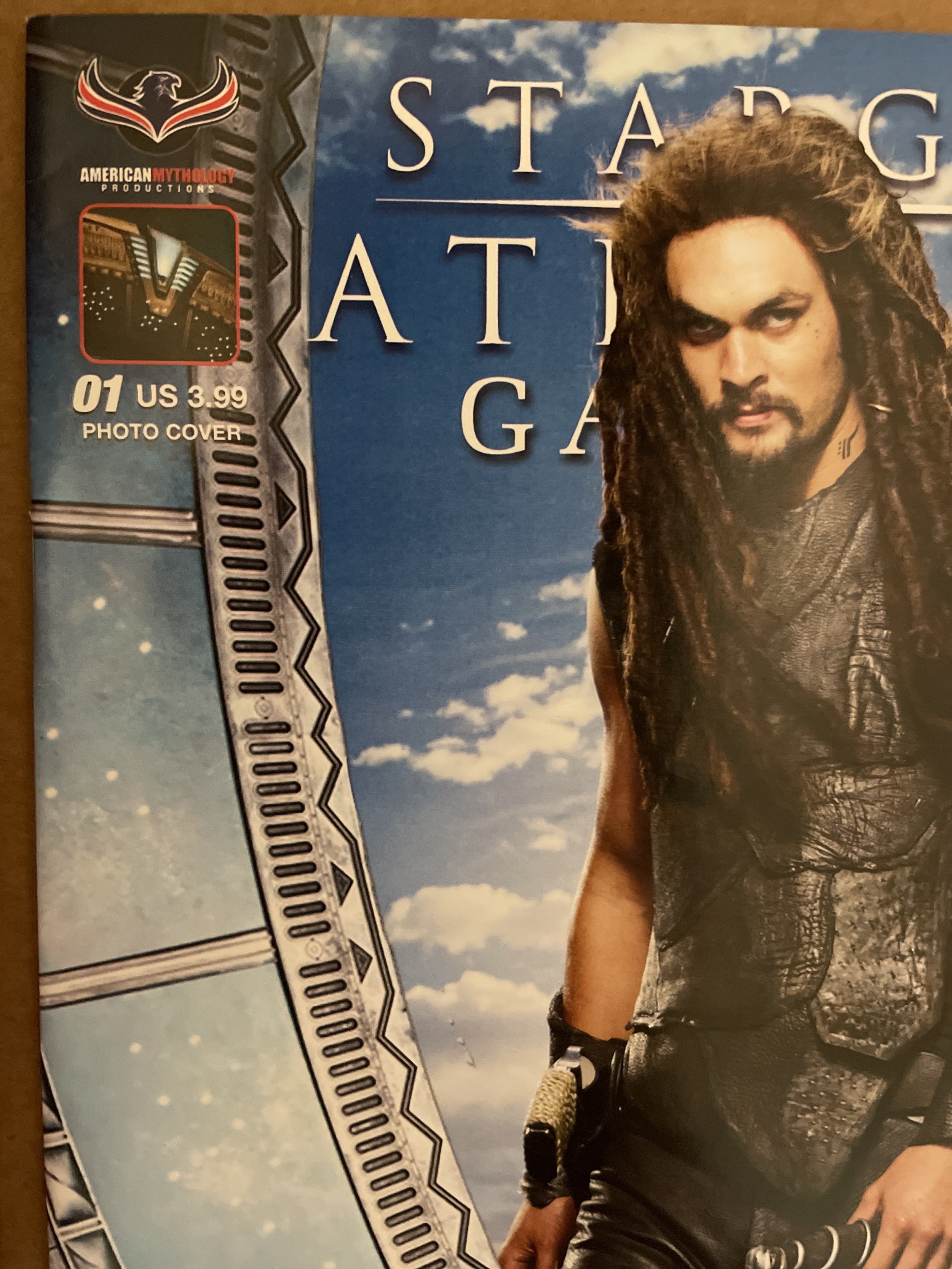 Stargate Atlantis Gateways #1 NM Jason Momoa Photo Variant HTF | Comic ...