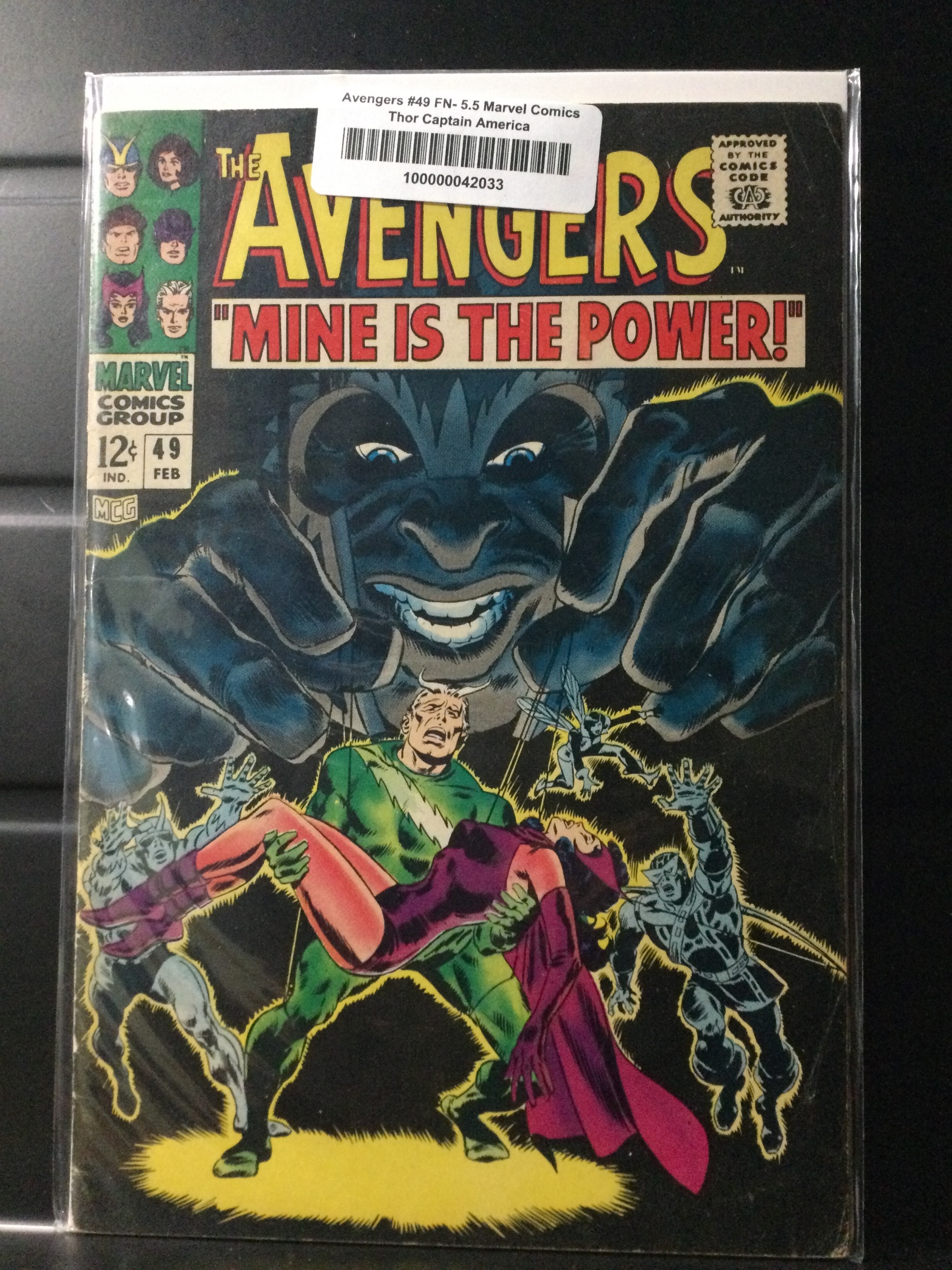 The Avengers #49 (1968) | Comic Books - Silver Age, Marvel, Avengers ...