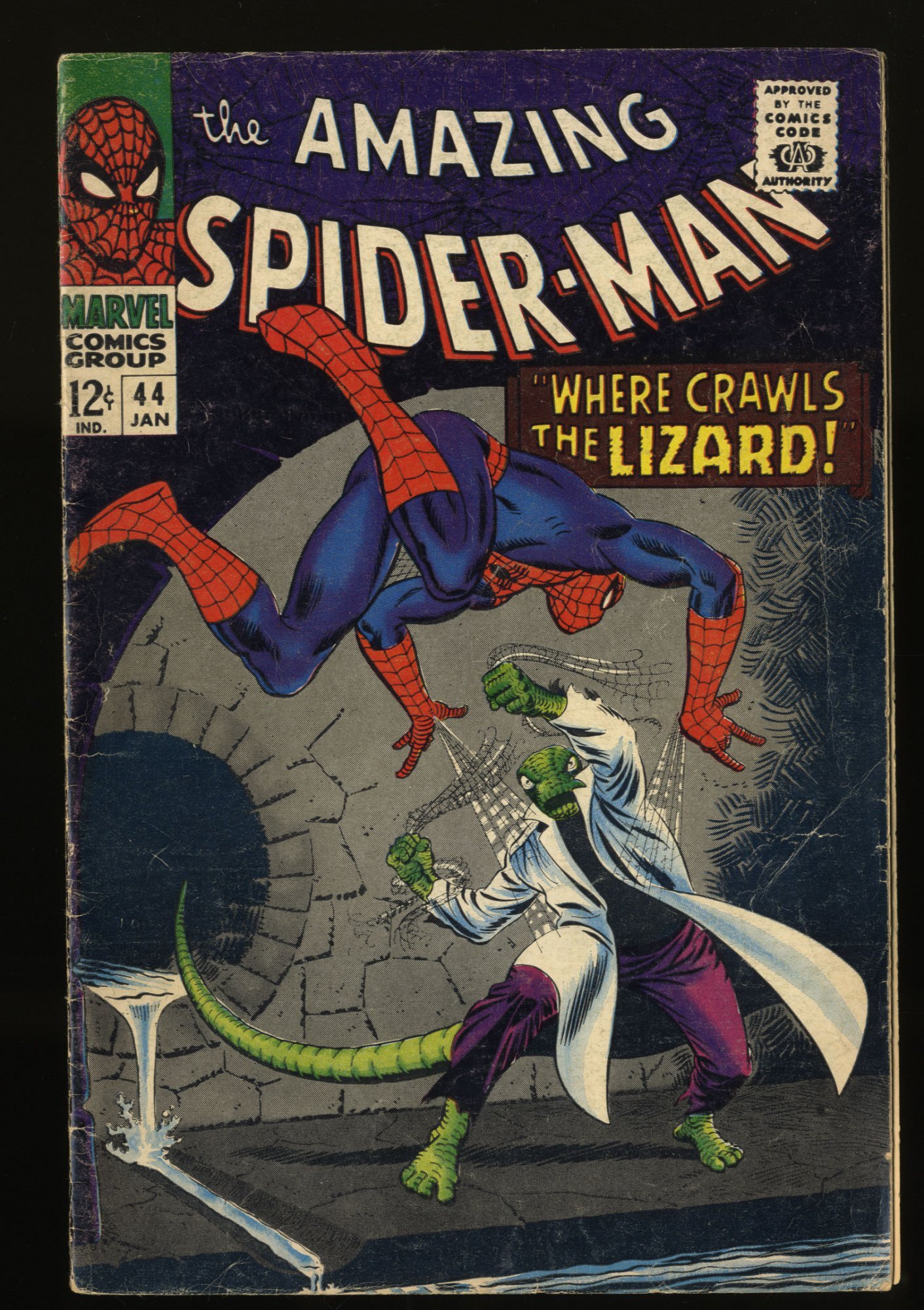Amazing Spider-Man #44 VG 4.0 2nd Appearance Lizard! | Comic Books ...