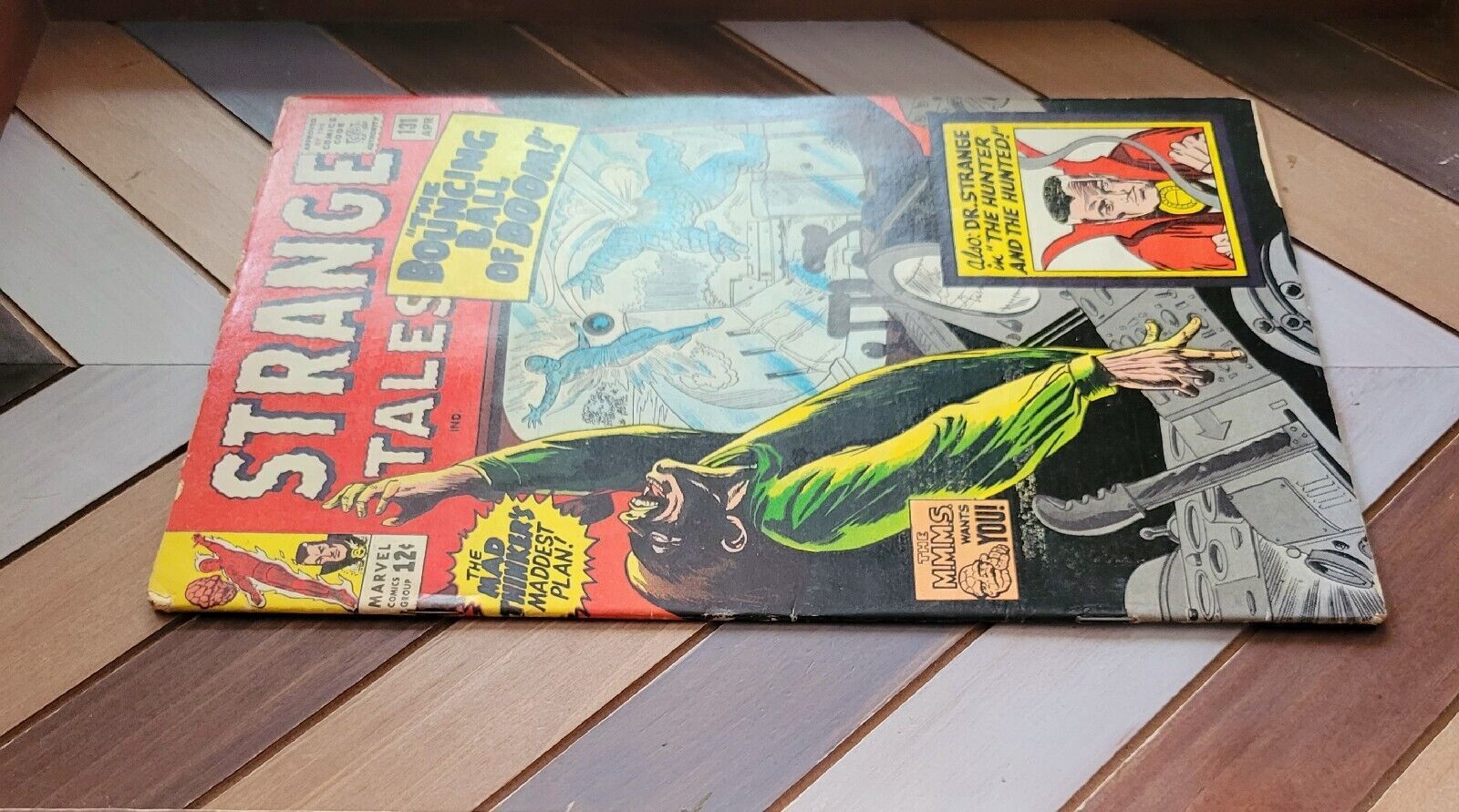 STRANGE TALES #131 VG+ (Marvel 1965) MAD THINKER "Bouncing Ball Of Doom ...