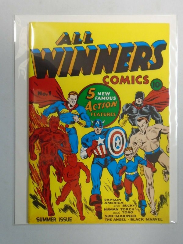 Flashback #23 All Winners Comics #1 1941 reprint 6.0 FN (1974 DynaPubs ...