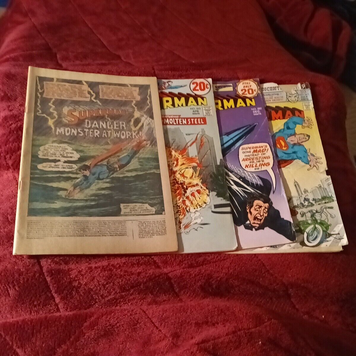 Giant Superman 76 DC Worlds Finest Action Comic Silver Bronze Modern ...