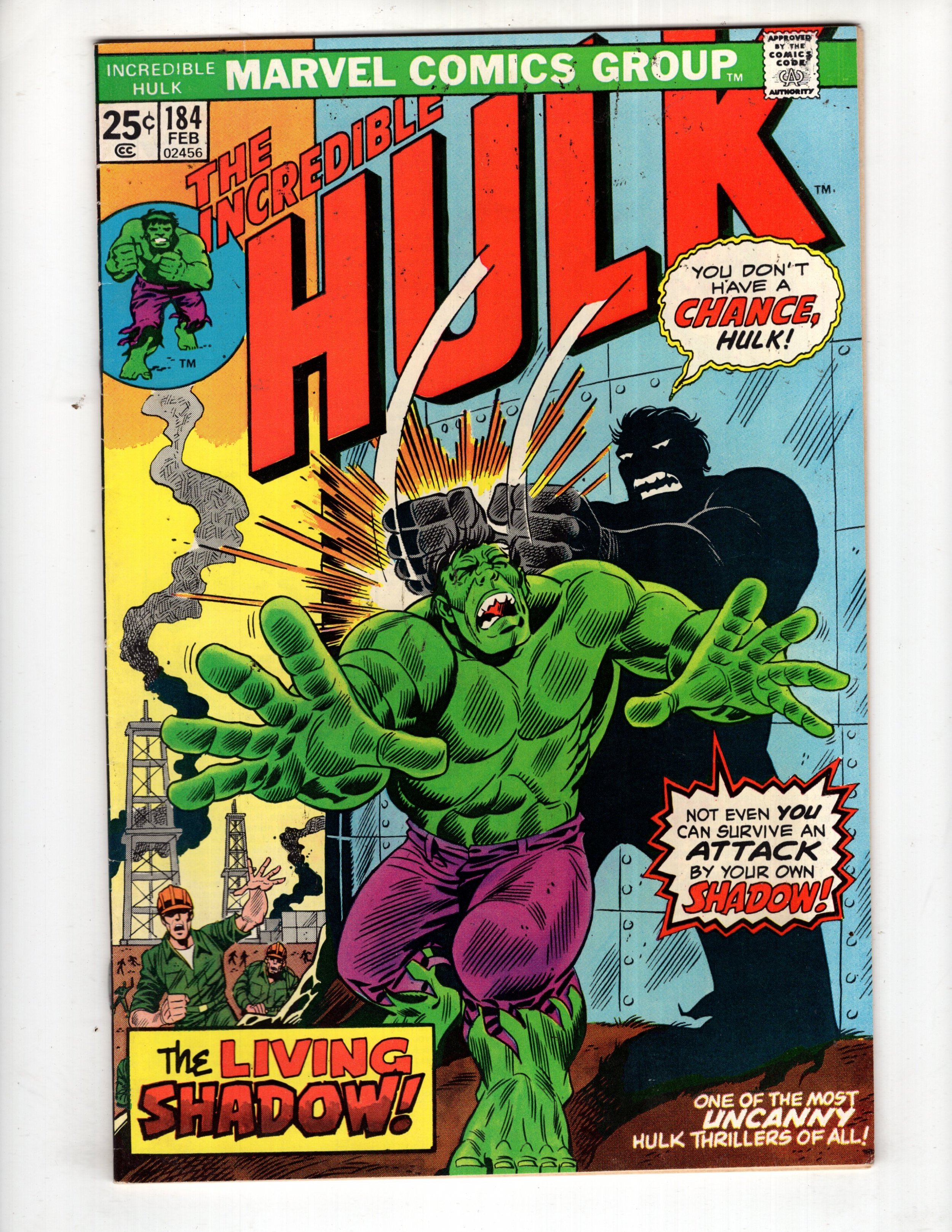The Incredible Hulk #184 (1975) / ID#183-A | Comic Books - Bronze Age ...