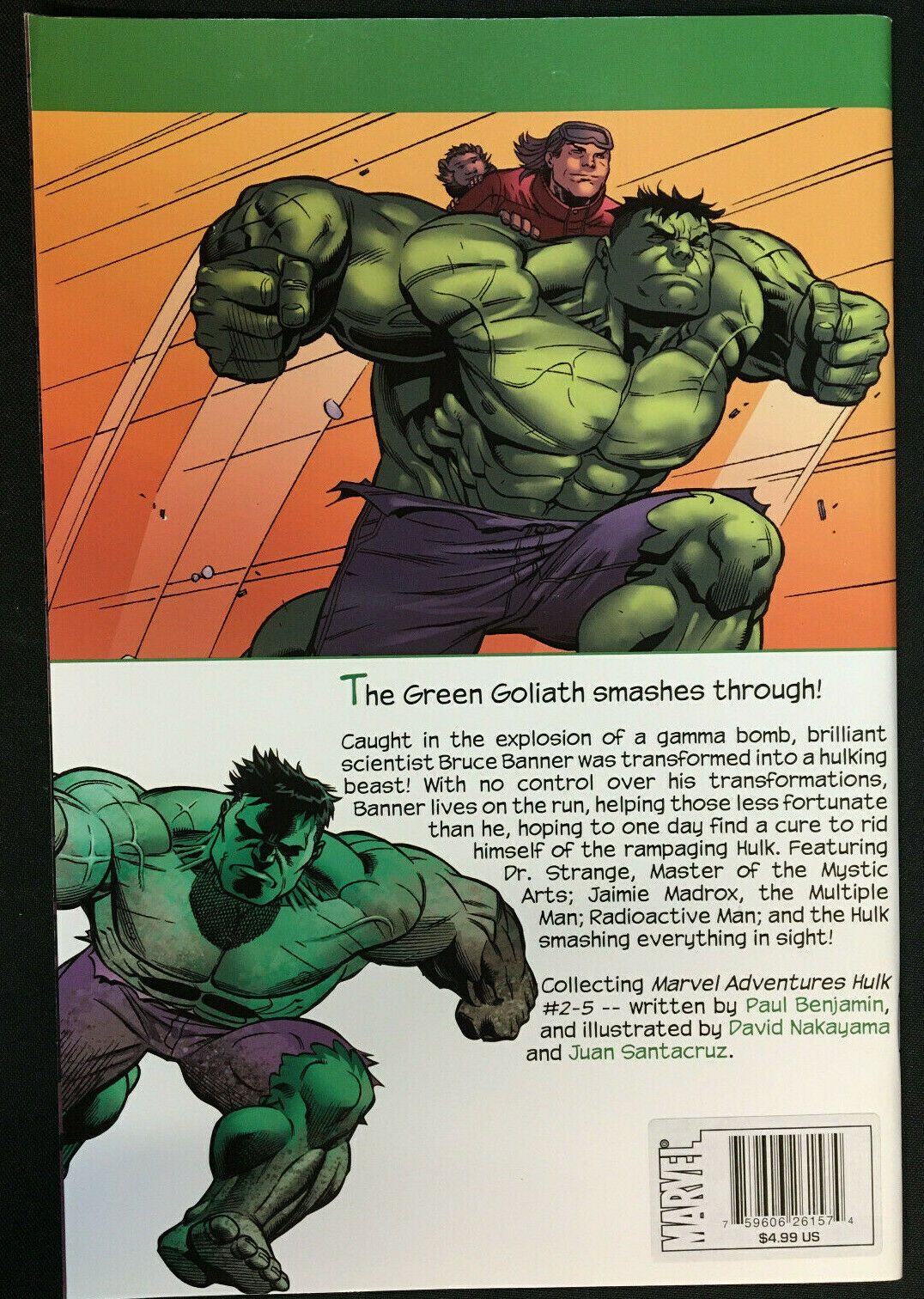 Hulk Misunderstood Monster Magazine Sized Comic Reprints Marvel ...