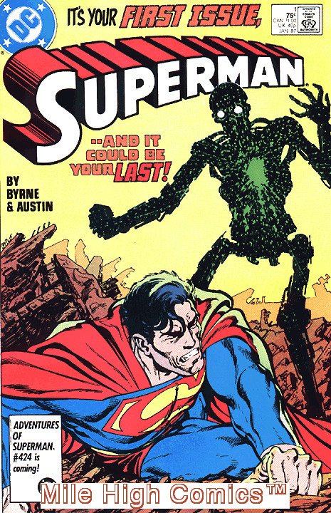 SUPERMAN (1986 Series) (#0-226, #650-714) (DC) #1 Fine Comics Book ...