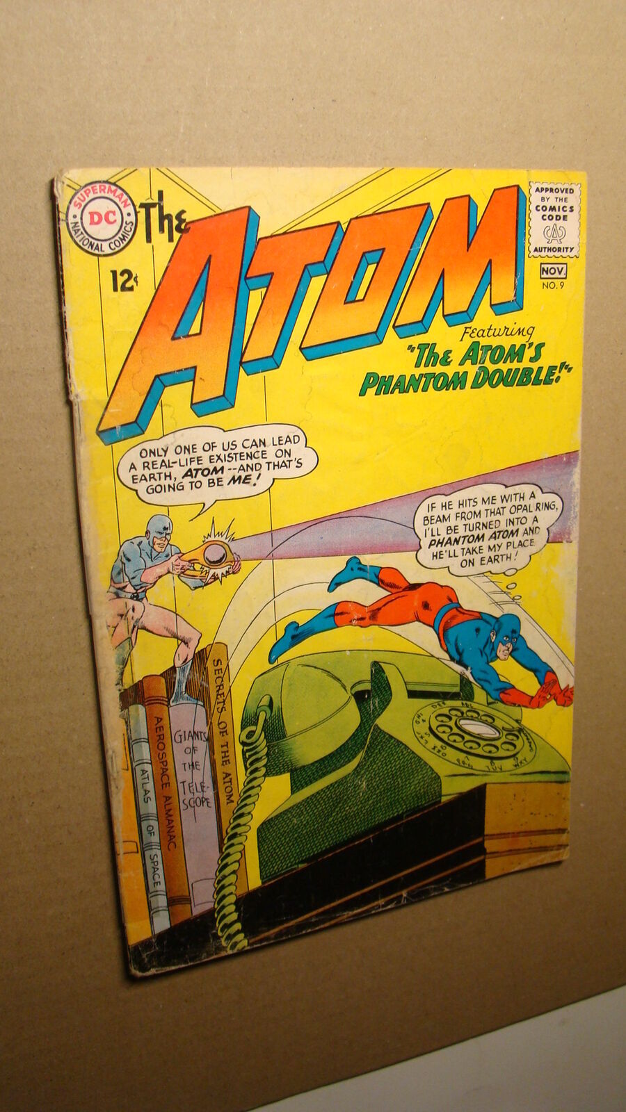 Atom 9 *Solid* GIL Kane ART Time Pool Story Flash Annual 1 AD Silver ...