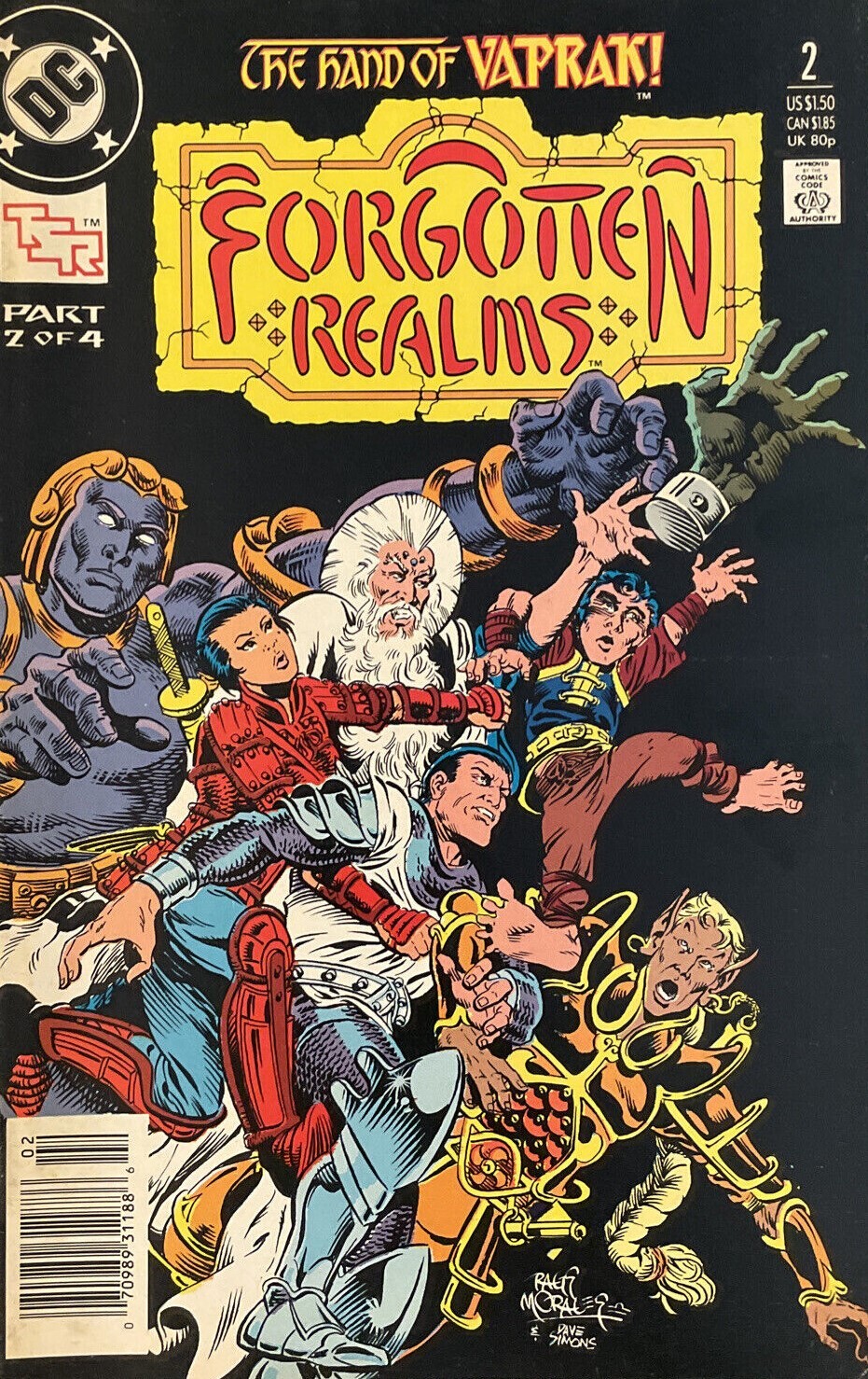 Forgotten Realms (DC) #2 (Newsstand) FN ; DC | TSR | Comic Books ...