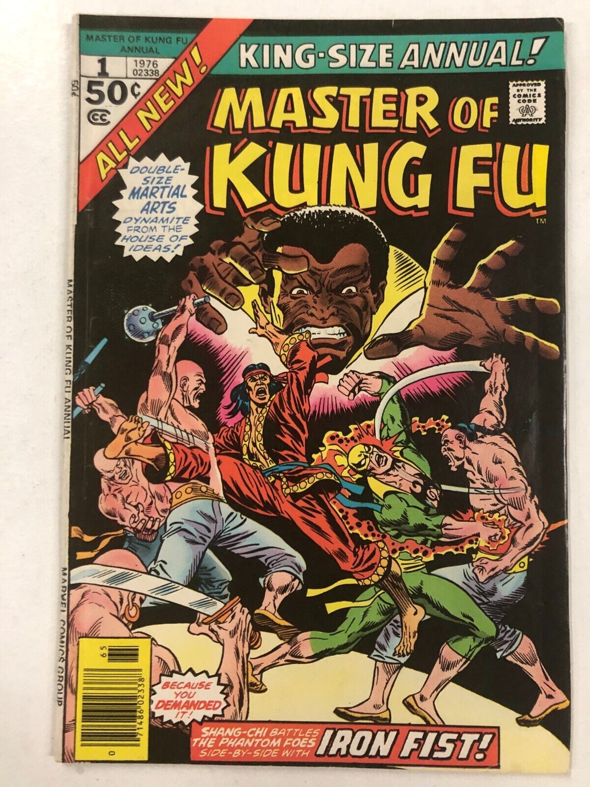 MASTER OF KUNG FU ANN 1 (1976) Doug Moench, Keith Pollard FINE | Comic ...
