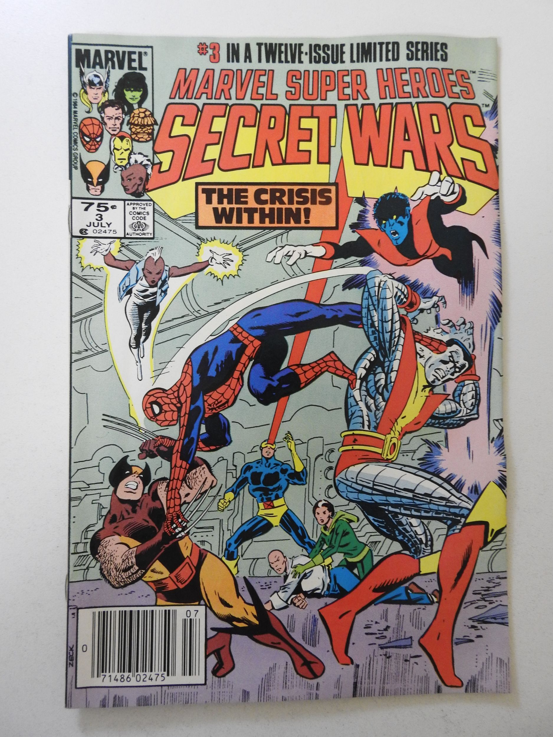 Marvel Super Heroes Secret Wars #3 (1984) FN+ Condition! | Comic Books ...