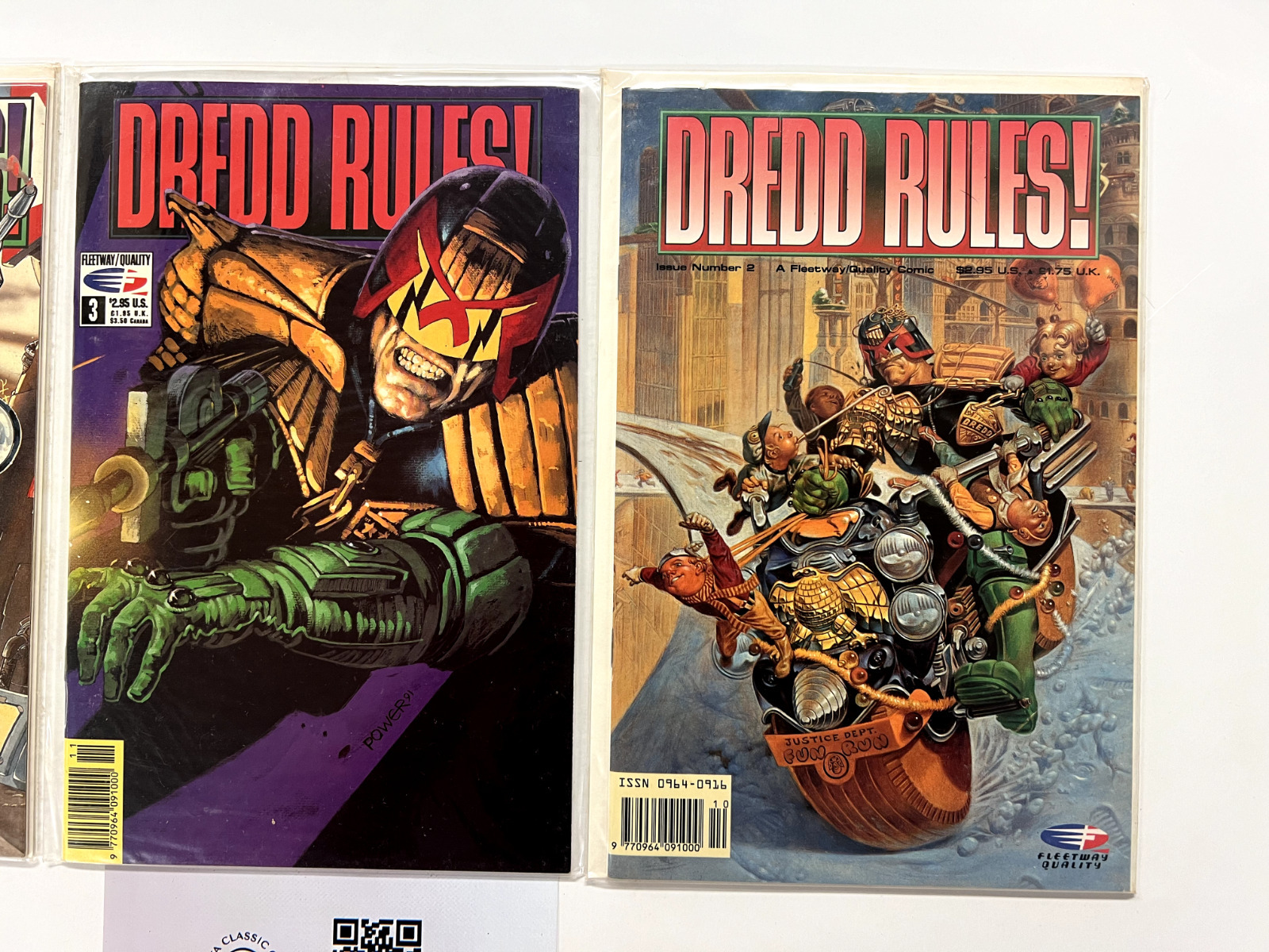 3 Dredd Rules Fleetway Quality Comic Books # 2 3 4 92 JS18 | Comic Books - Copper Age, Judge ...