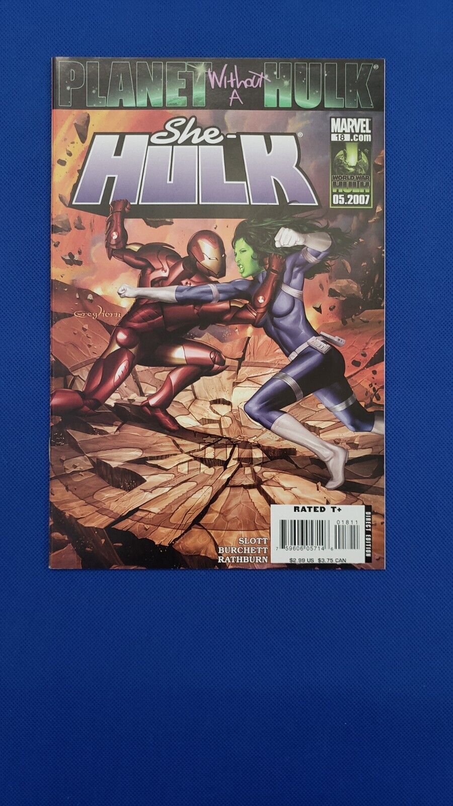 She-Hulk #18 | NM | Marvel Comics 2007 Greg Horn Dan Slott | Comic ...