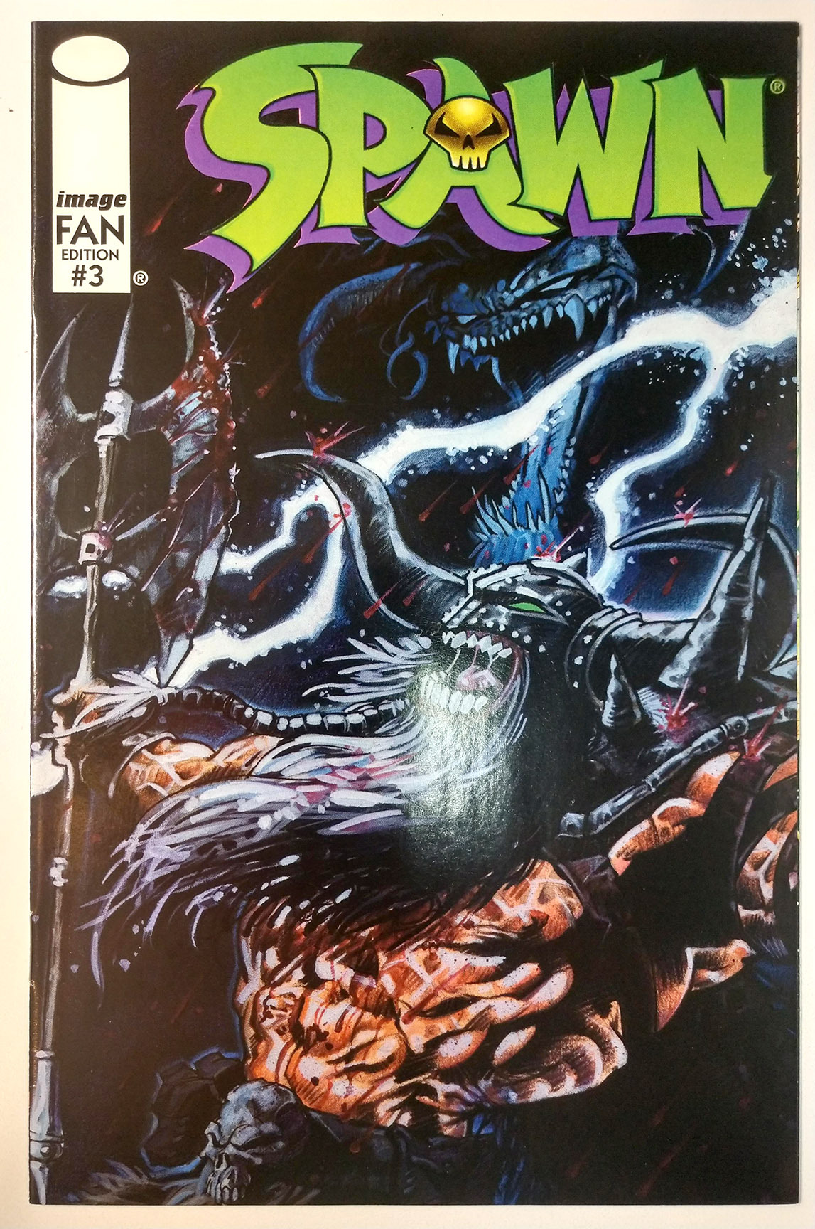 Spawn Fan Edition #3 (9.4, 1996) | Comic Books - Modern Age, Image Comics, Spawn, Superhero ...