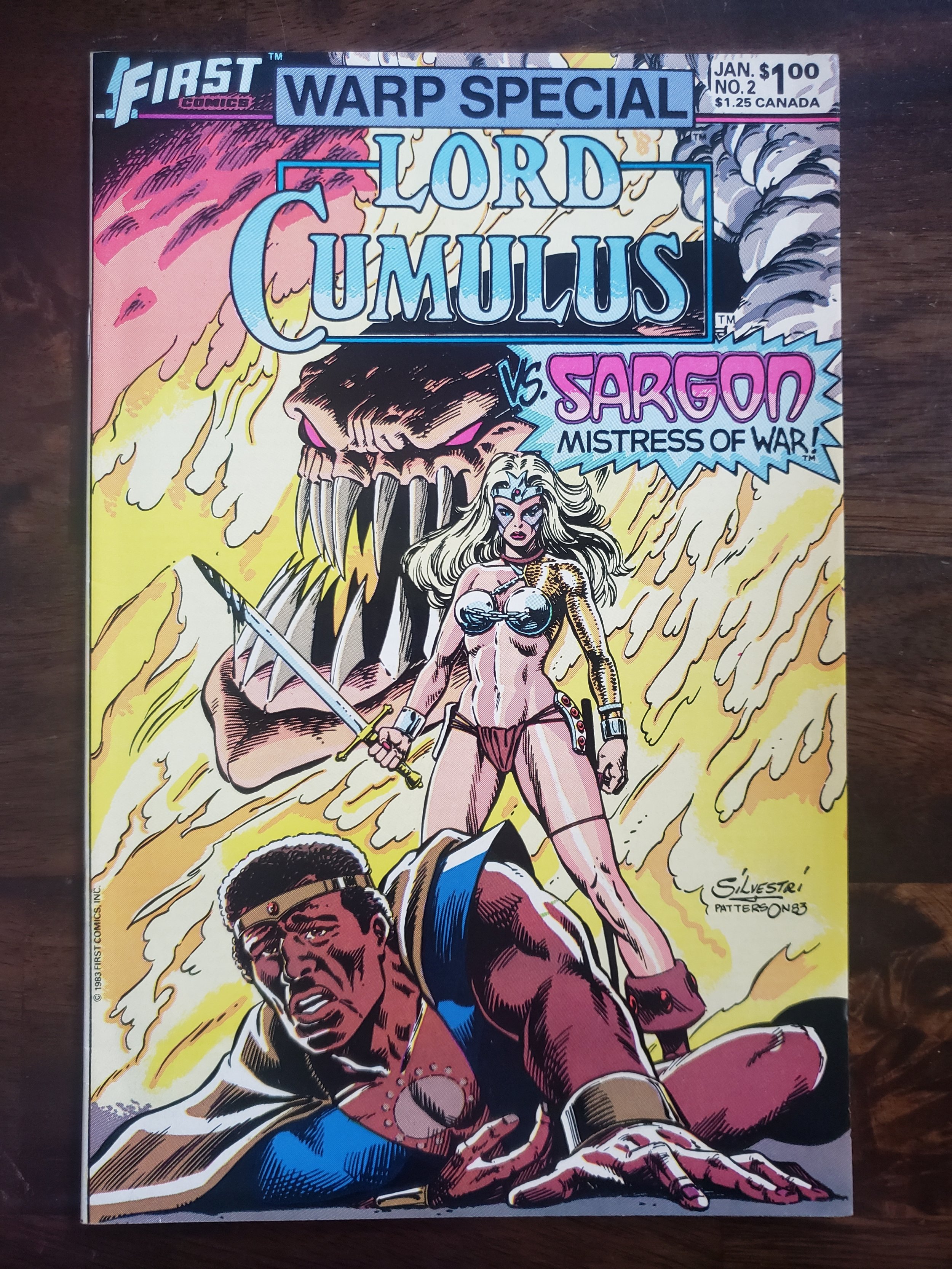 Warp Special 2 Lord Cumulus vs. Saigon Mistress of War | Comic Books - Copper Age, First, Horror ...