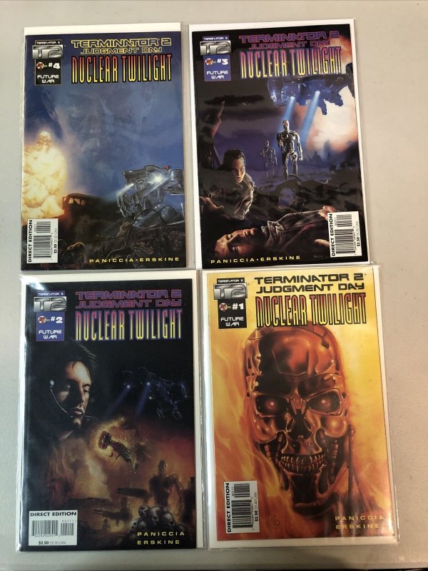 Terminator 2 Judgment Day Nuclear Twilight (1991) #1 2 3 4 Complete Set ...