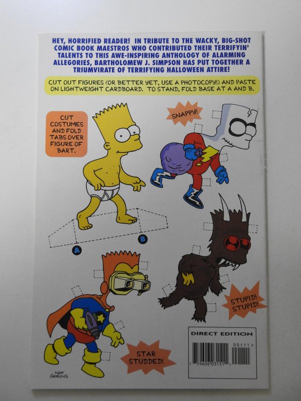 Bart Simpson's Treehouse of Horror #1 (1995)Signed and Remarked By ...