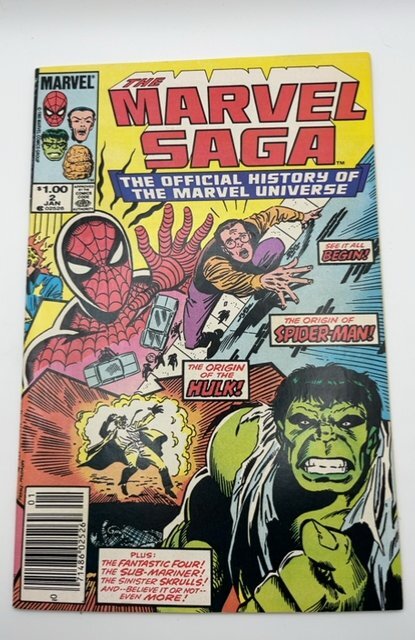 The Marvel Saga The Official History of the Marvel Universe #2 (1986 ...