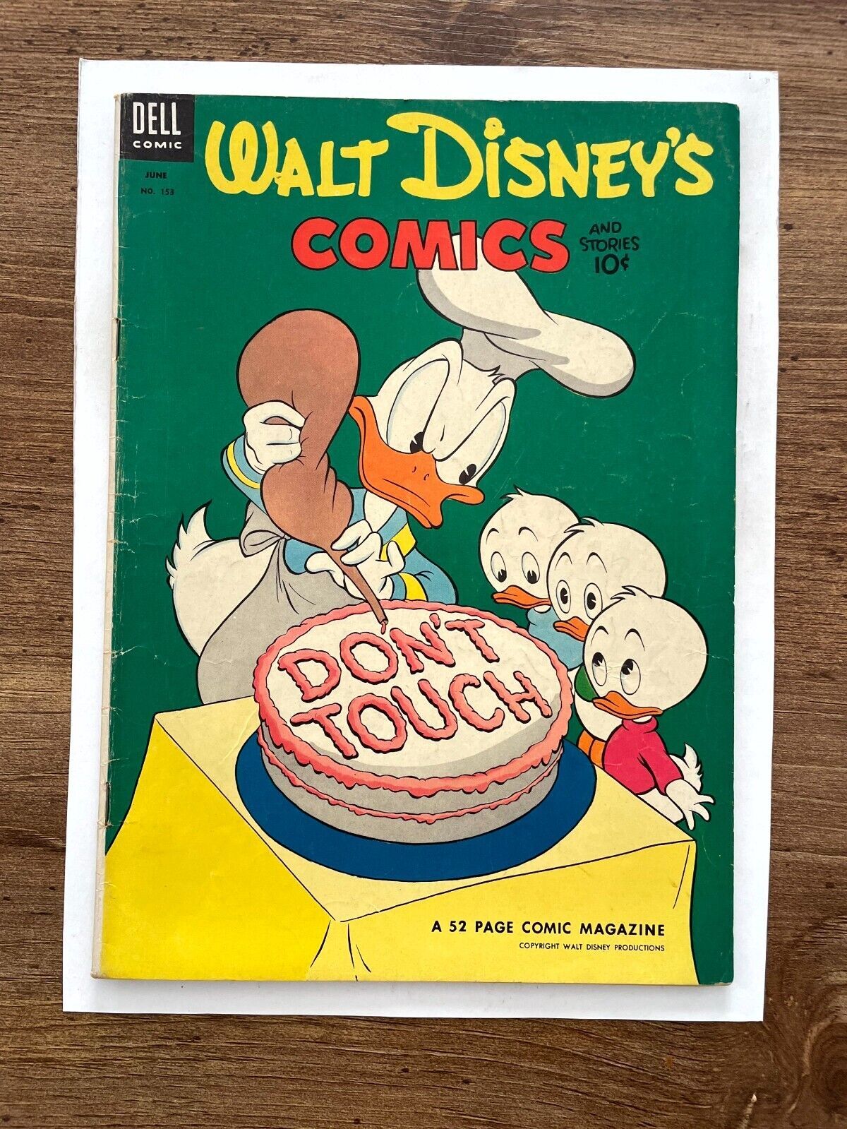 Walt Disney's Comics & Stories # 153 FN Dell Golden Age Comic Book 13 ...