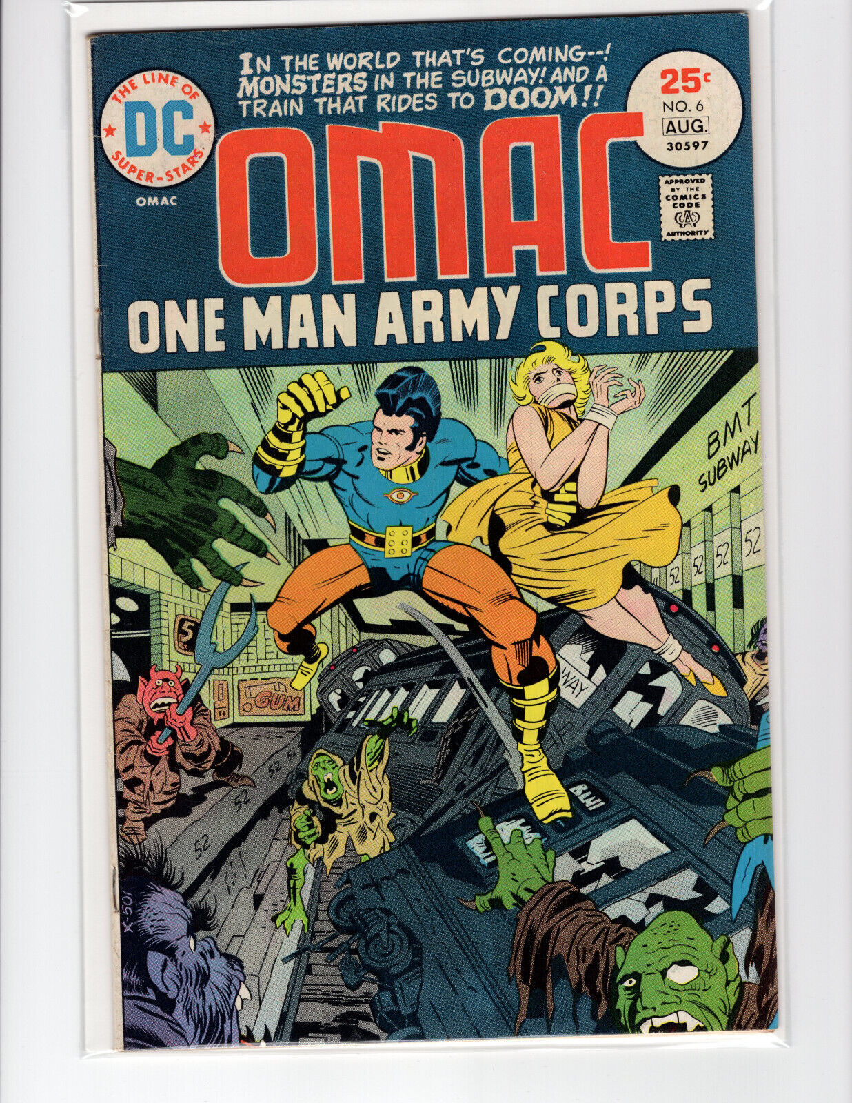 OMAC #6 (DC, 1975) Bronze Age - JACK KIRBY! | Comic Books - Bronze Age ...