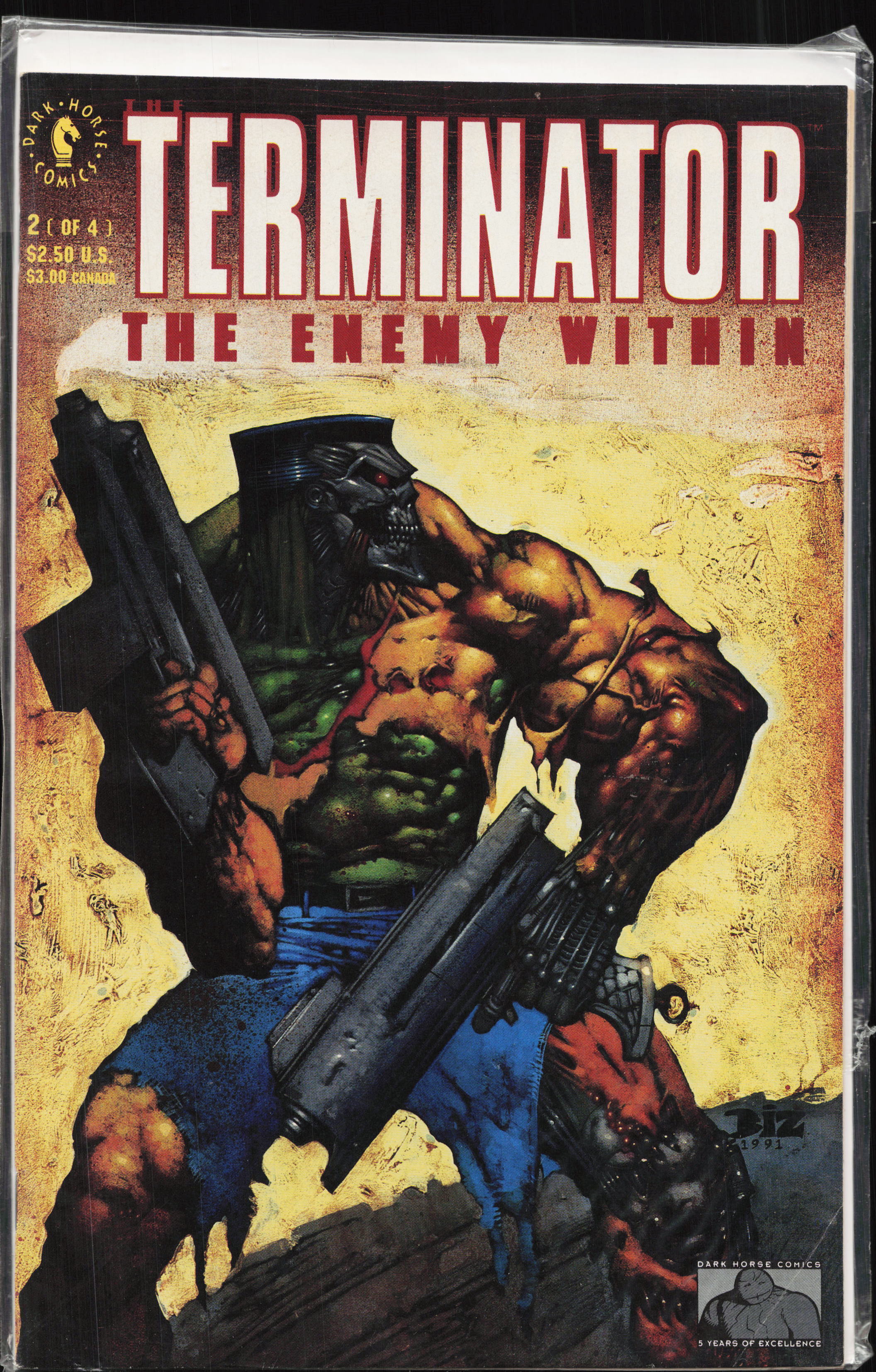 The Terminator: The Enemy Within #2 (1991) | Comic Books - Copper Age ...