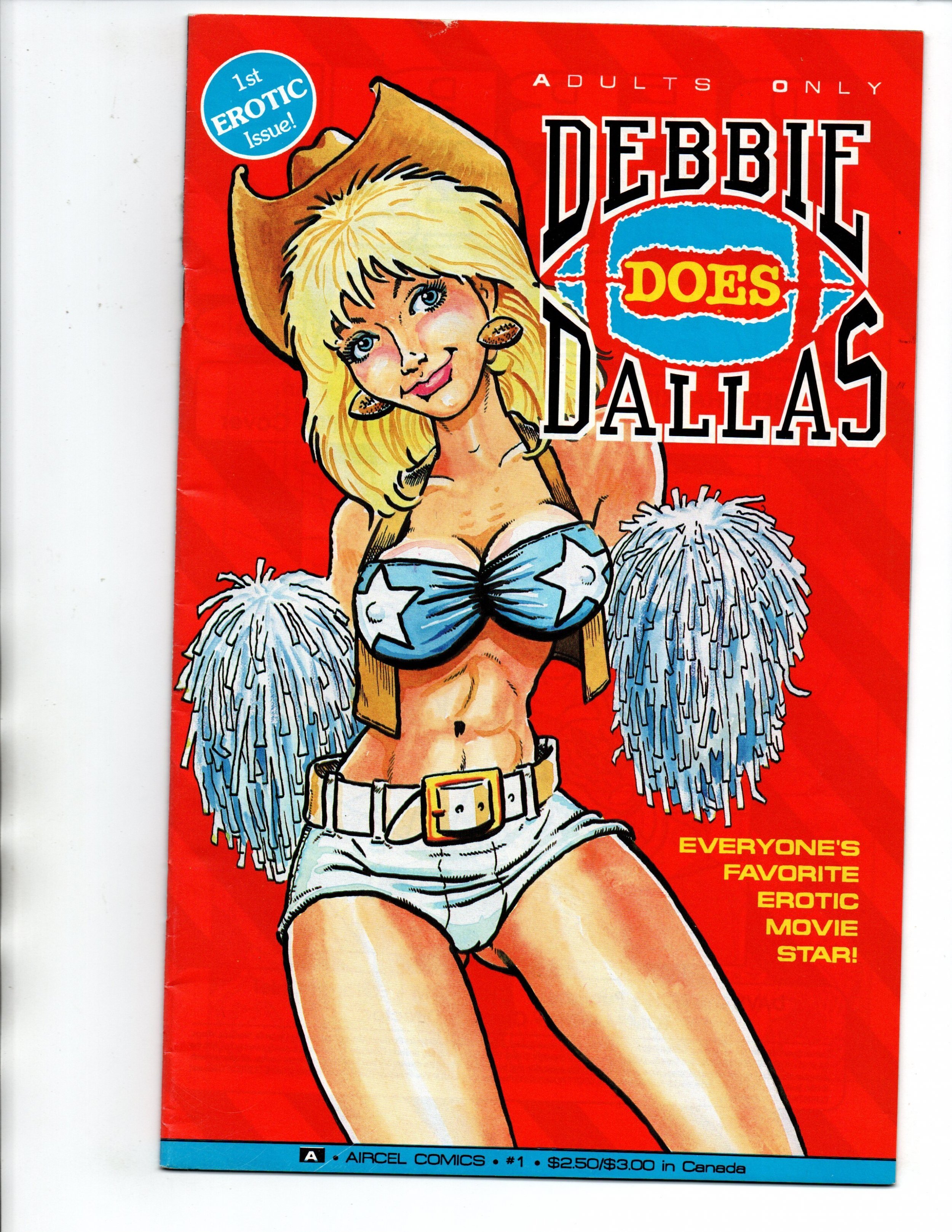 Debbie Does Dallas #1 - Aircel - 1991 - VF | Comic Books - Modern Age, Aircel Publishing, Adult ...