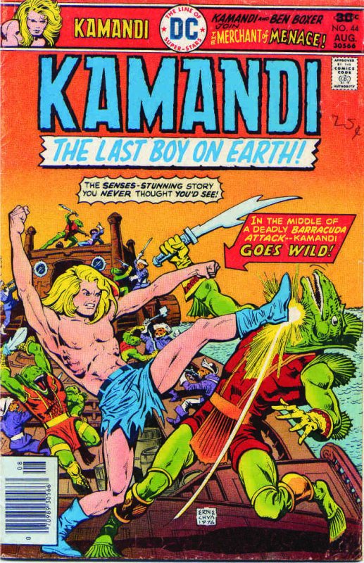 Kamandi, the Last Boy on Earth #44 FN ; DC | Comic Books - Bronze Age ...