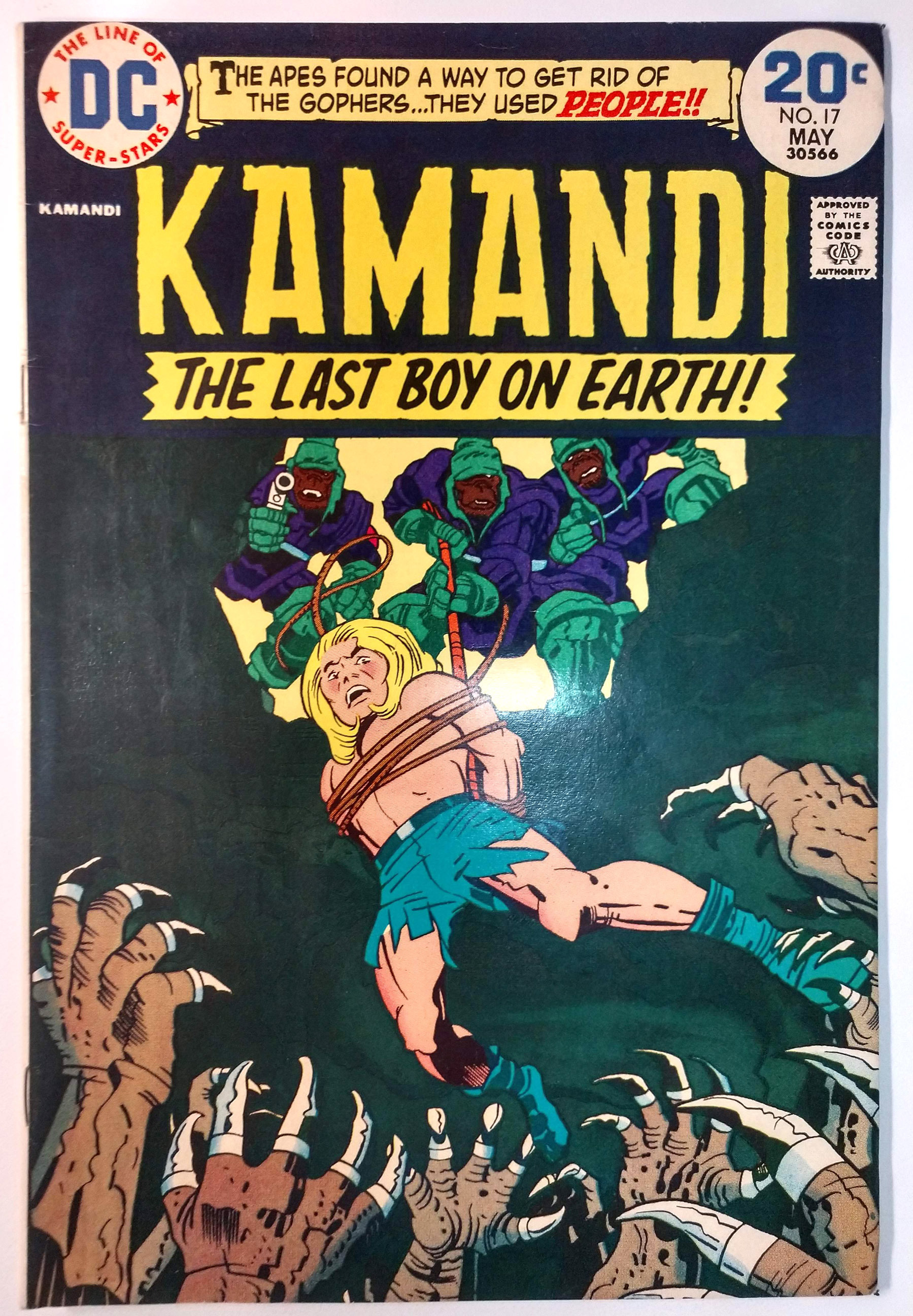 Kamandi, the Last Boy on earth #17 (6.0, 1974) Kamandi | Comic Books ...