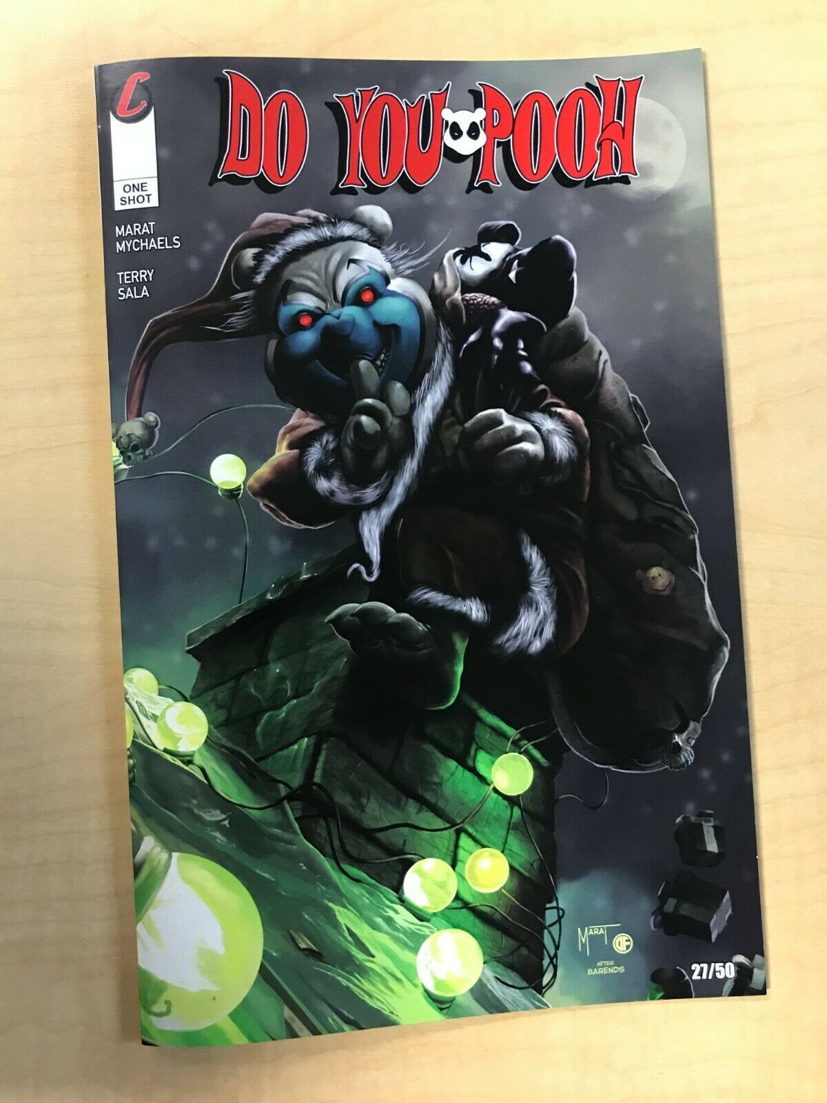 Do You Pooh Spawn #313 Bjorn Barends Variant DRESS Homage by Marat ...