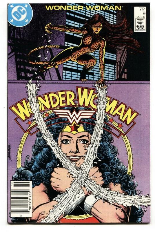 Wonder Woman #9 comic book First Cheetah Barbara Minerva NM- | Comic ...
