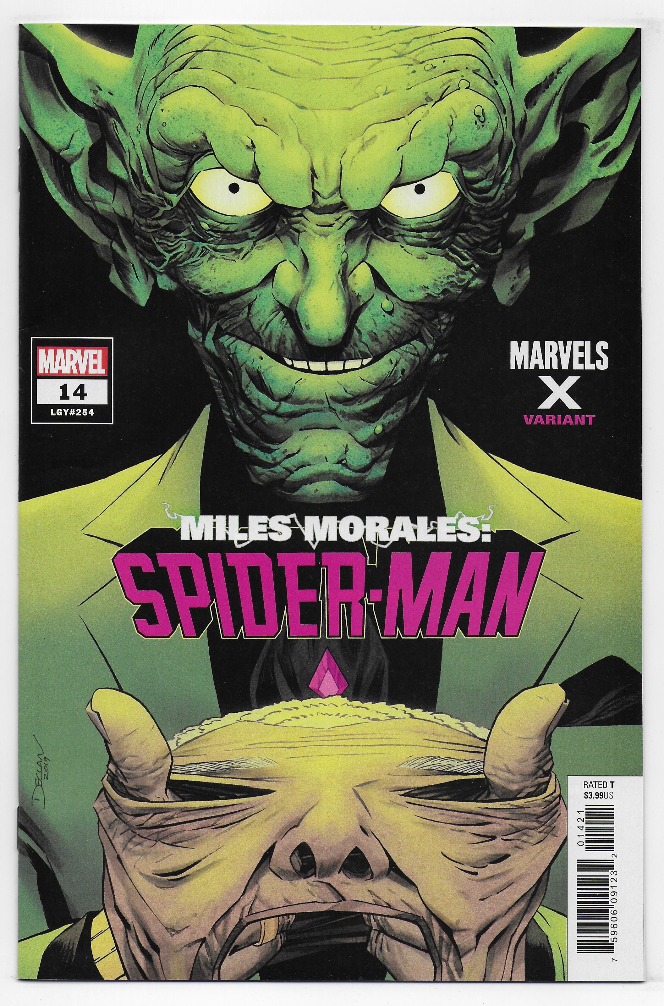 Miles Morales Spider-Man 14 2nd Billie Morales Marvels X Variant Marvel ...