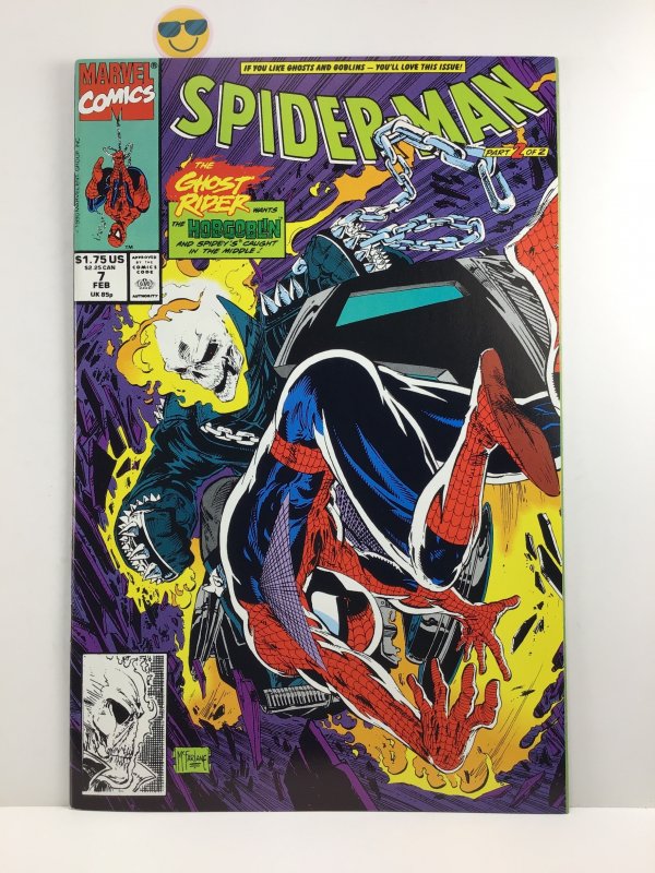 Spider-Man #7 (1991) Ghost Rider (Mcfarlane) | Comic Books - Copper Age ...