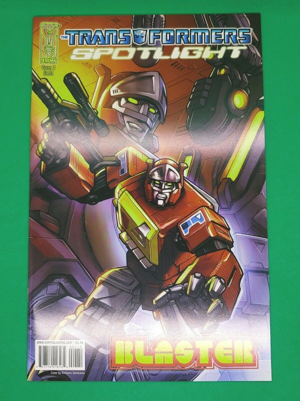 Transformers: Spotlight: Blaster NM- IDW Publishing | Comic Books ...