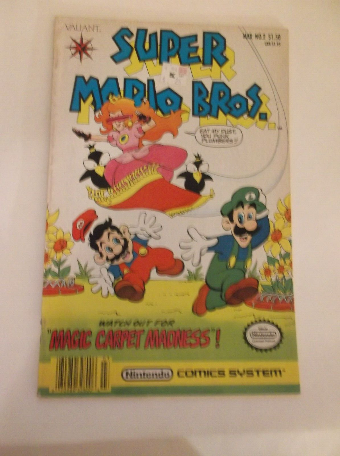 Valiant: Super Mario Bros. #2 & 4, Based on the HIT Video Games, 1990/ ...