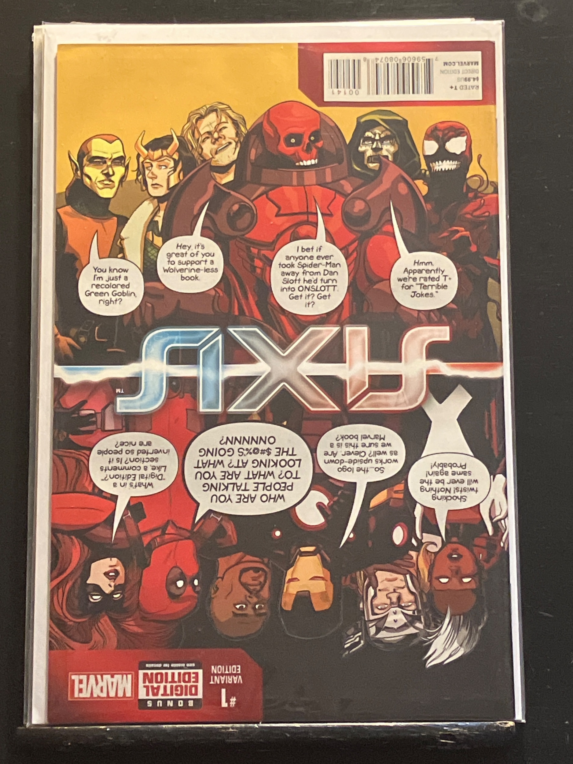 Avengers & X-Men: Axis #1 Deadpool Cover (2014) | Comic Books - Modern ...