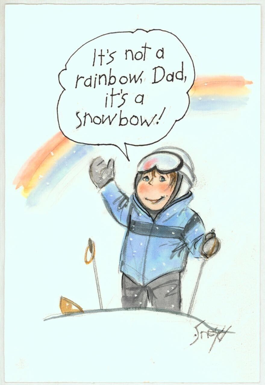 Doug Sneyd Original Art Set ~ Wee Whimsy Out of the Mouths of Babes ...