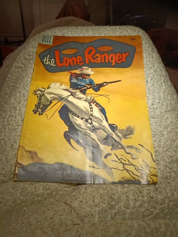 Lone Ranger #84 (1955) Dell Comics TV Radio Show Western Hero Golden ...