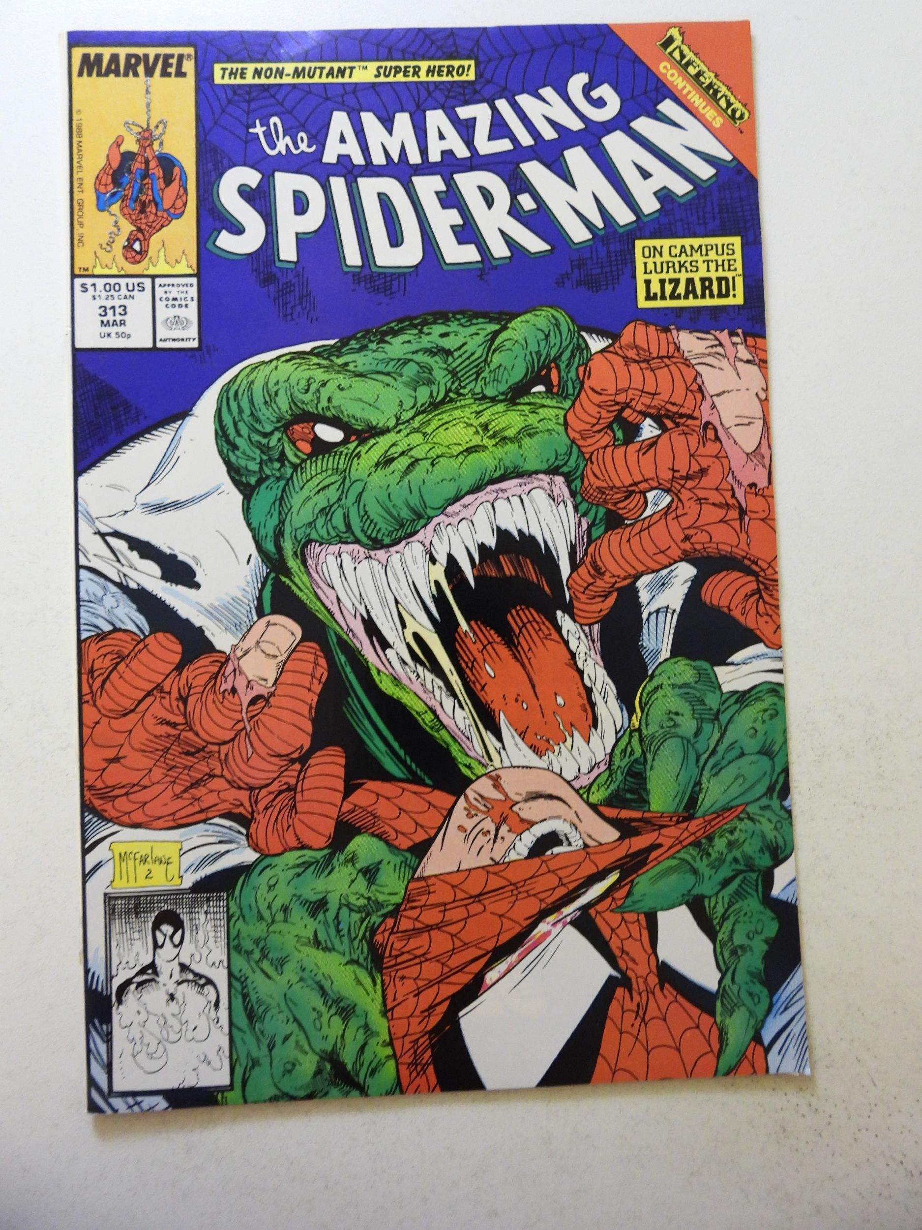 The Amazing Spider-Man #313 (1989) VF Condition | Comic Books - Copper ...