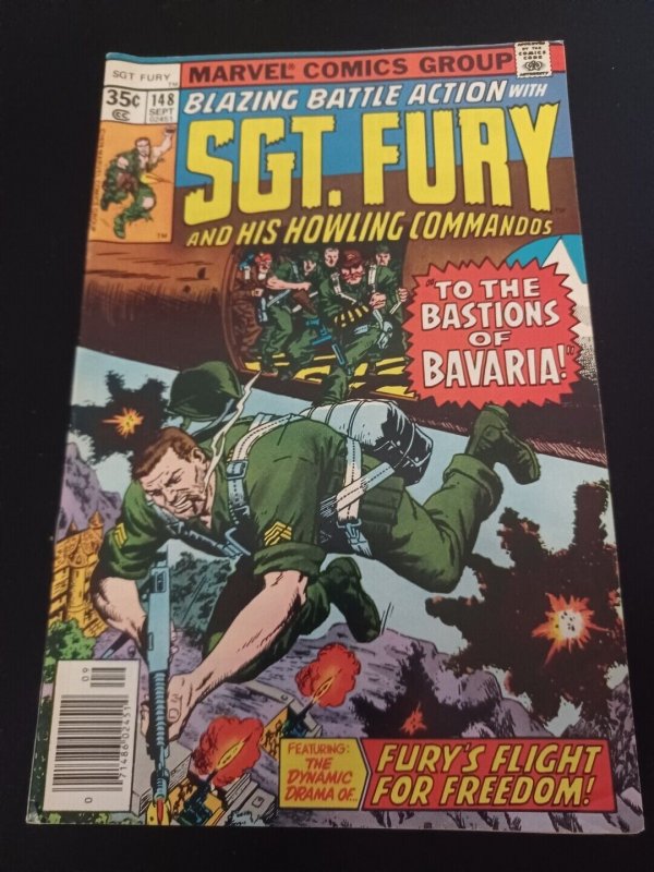 Sgt. Fury and His Howling Commandos #148 FN/VF Marvel Comics c144 ...