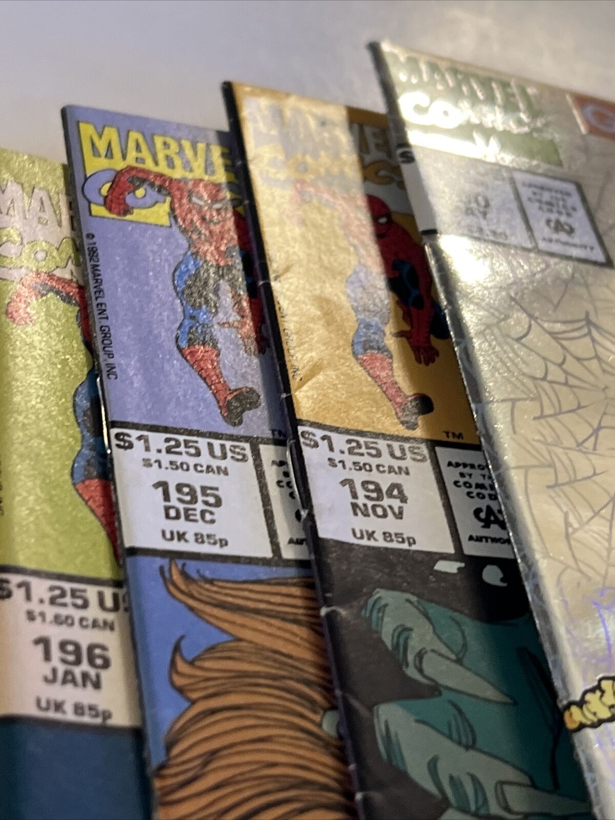 7 THE SPECTACULAR SPIDER-MAN #194-199 Death of Vermin + #200 Giant ...