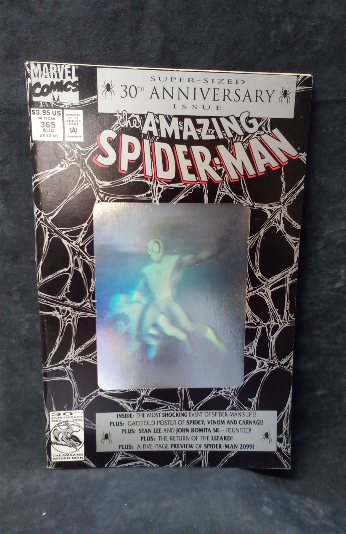 The Amazing Spider-Man #365 Newsstand Edition 1992 marvel Comic Book ...