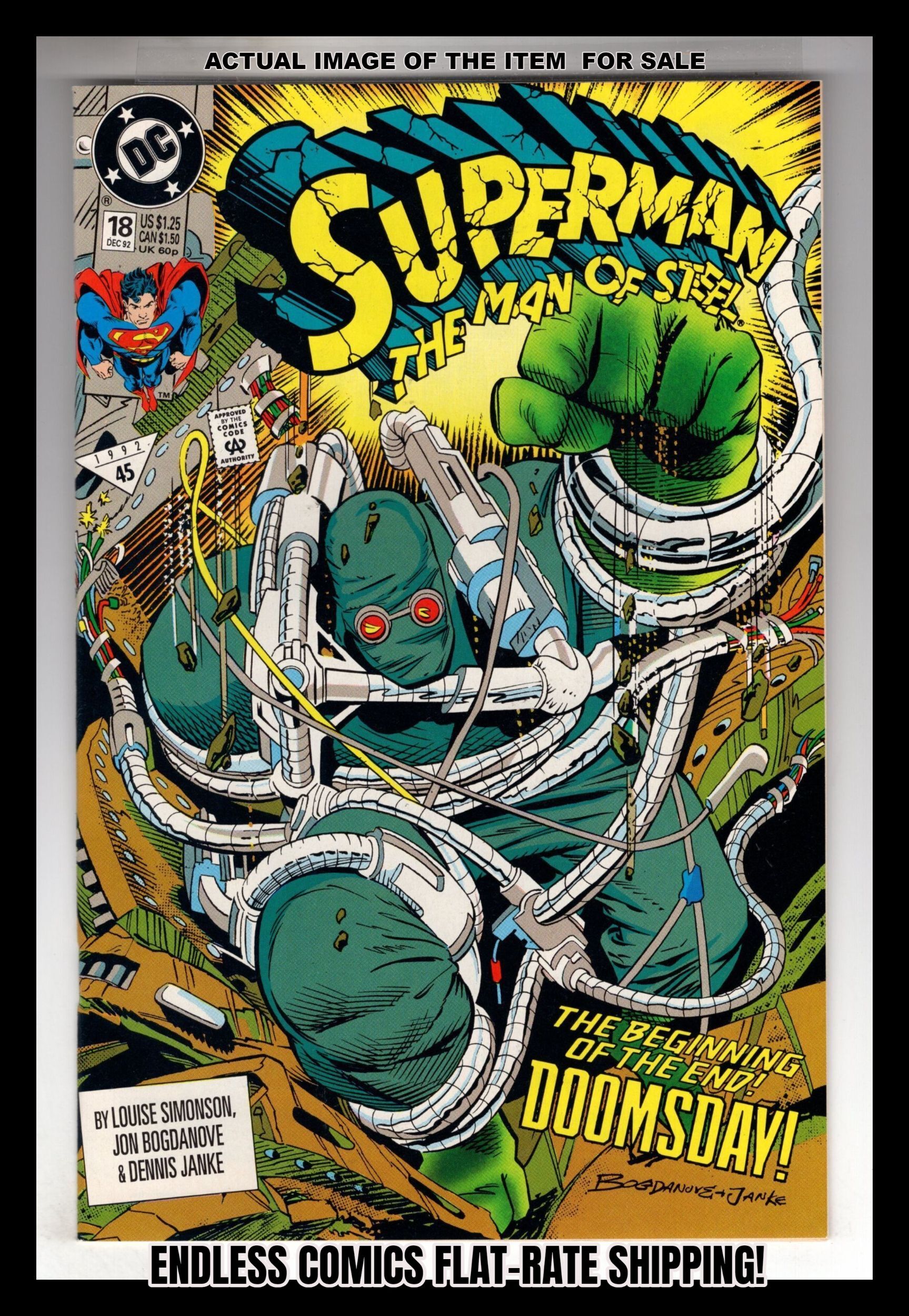 Superman: The Man of Steel #18 (1992) / EBI#3 | Comic Books - Modern ...