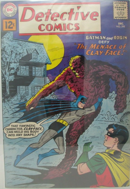 Detective Comics #298 - 1961 DC - CGC 6.0 1st Appearance of Silver Age ...