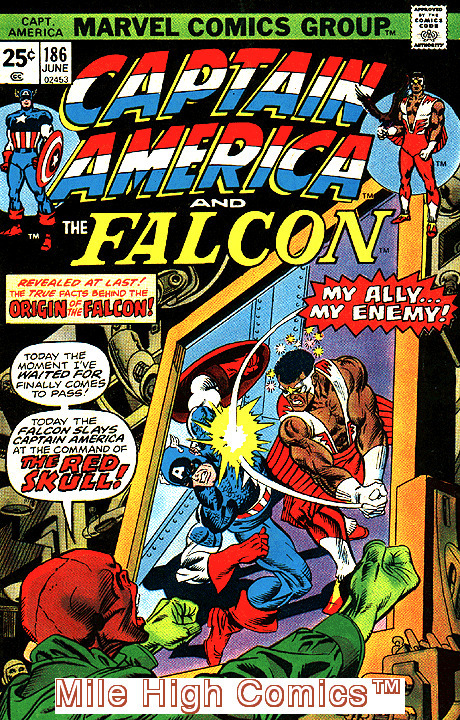 CAPTAIN AMERICA (1968 Series) (MARVEL) #186 Fair Comics Book | Comic ...