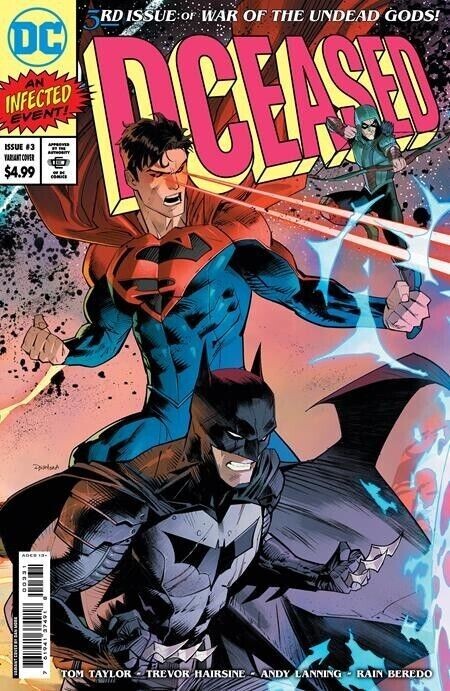 DCeased: War of the Undead Gods (2022) #3 NM Dan Mora X-Men #1 Homage ...