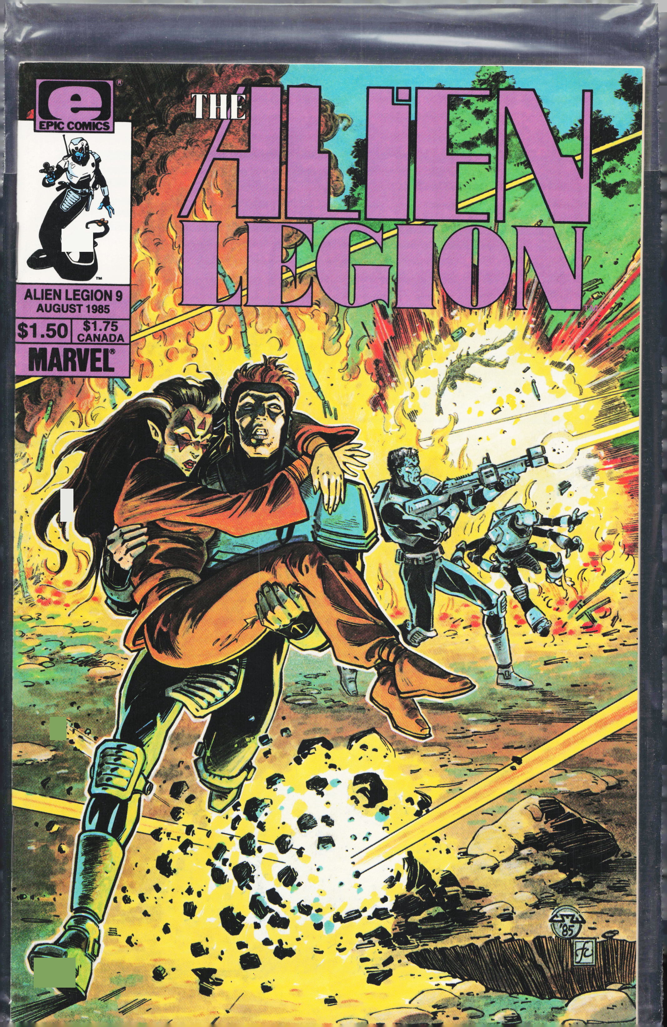 Alien Legion #9 (1985) Alien Legion | Comic Books - Copper Age, Epic ...