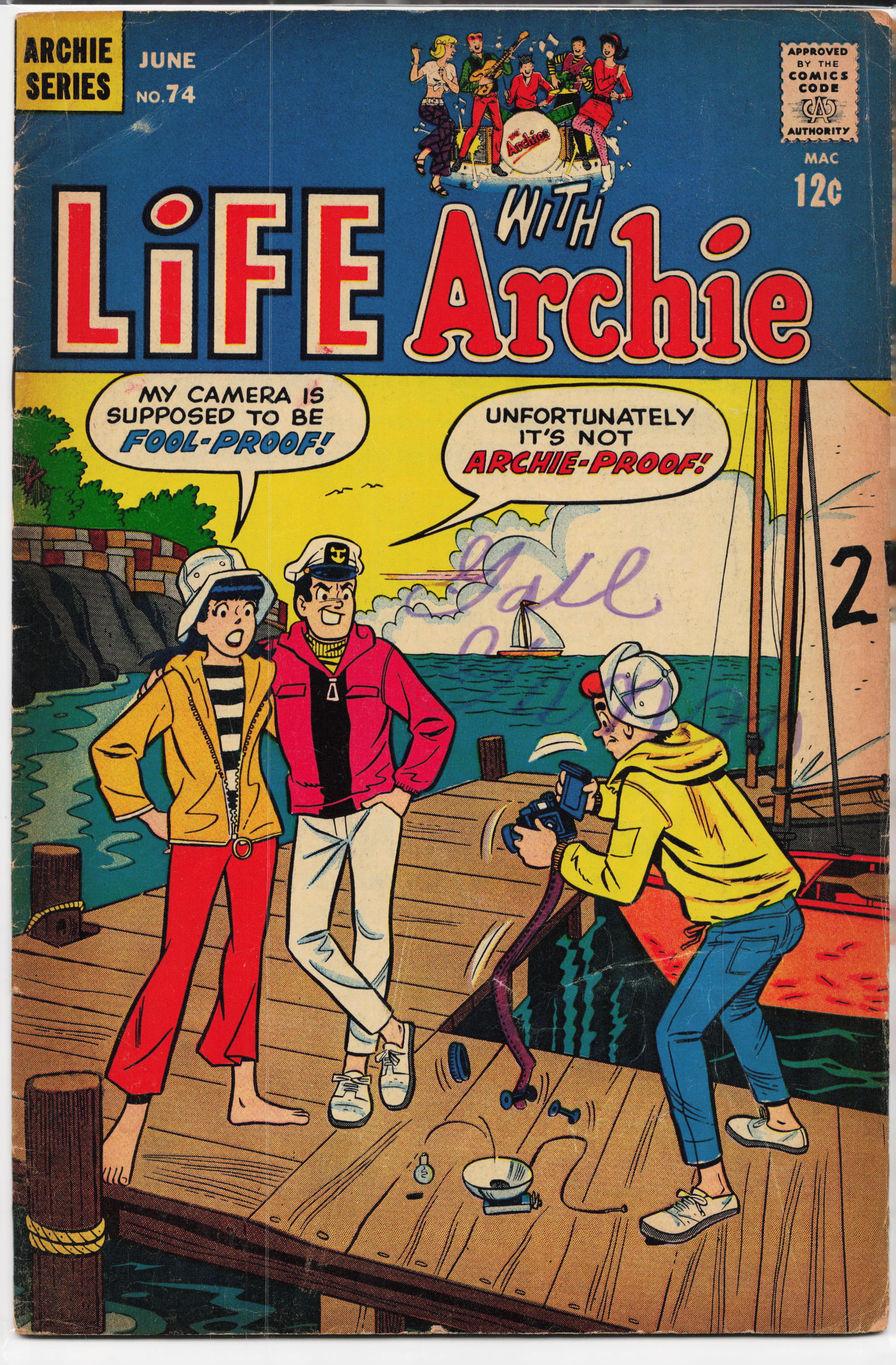 Life with Archie #74 (1968) Archie | Comic Books - Silver Age, Archie ...