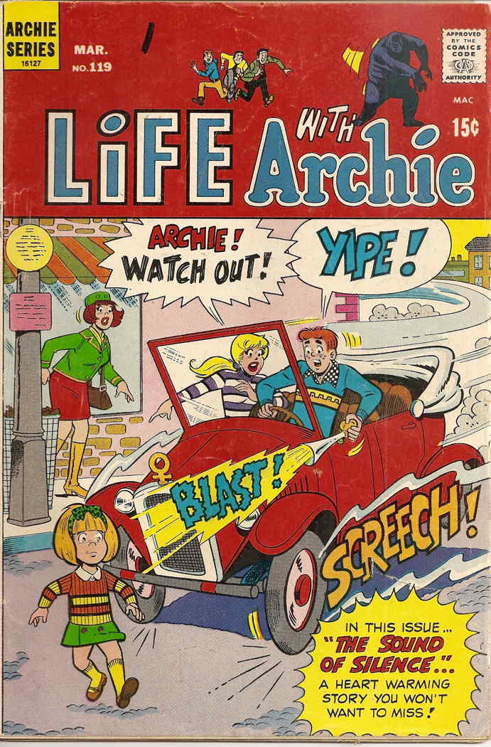 Life with Archie #119 VG ; Archie | low grade comic March 1972 Car ...