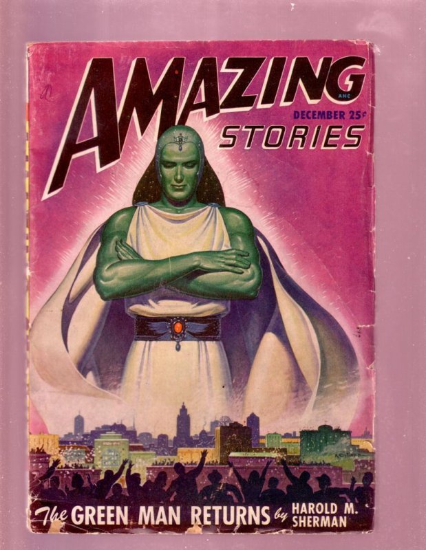 Amazing Stories--December 1947--Pulp Magazine--Ziff-Davis--VG | Comic ...