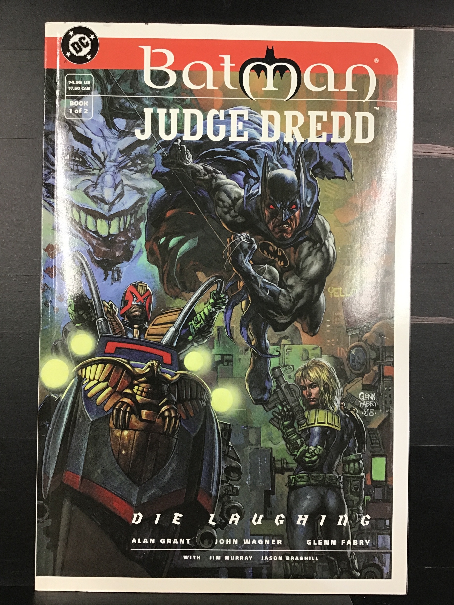 Batman/Judge Dredd "Die Laughing" #1 (1998) ZS | Comic Books - Modern ...