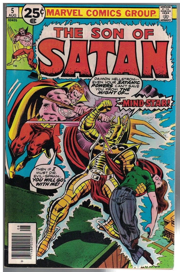 SON of Satan 5 FN Aug. 1976 | Comic Books - Bronze Age, Son of Satan ...