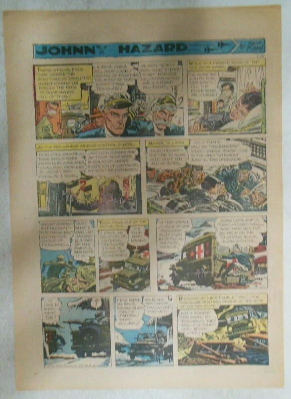 (51) Johnny Hazard Sunday Pages by Frank Robbins from 1971 Most Third/Tab Size ! | Comic Books ...